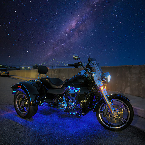 Underglow LED Strip Kits for Motorcycles | DITRIO